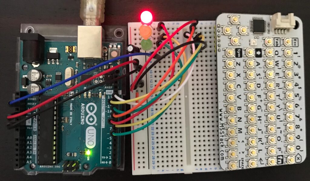M5StackのCardKBのファームウェアを書き換える | 朝紅葉のBlog